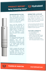 HydraWell Cementing Tools | PWC Cementing Systems for Wells