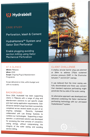 Hemera System and Mechanical Slot Perforator